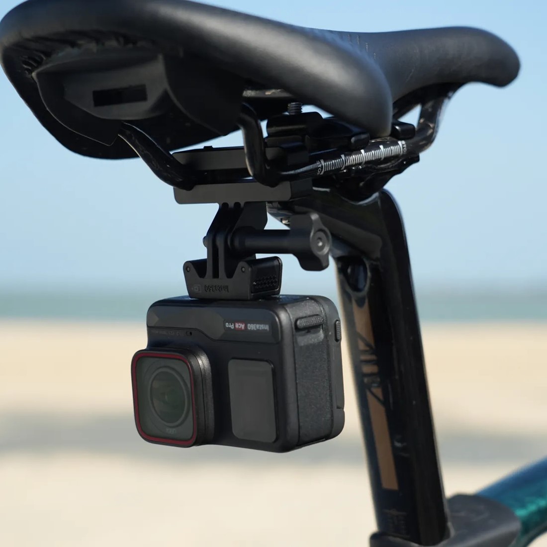 Insta360 Bike Seat Rail Mount Foto de Vakman