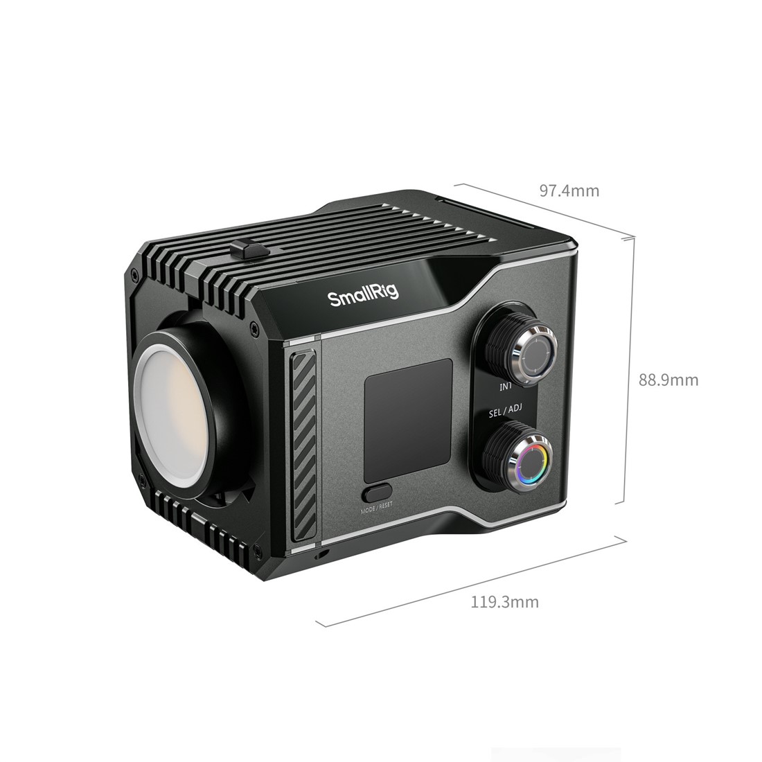 Smallrig 4808 RC 60C RGB LED Video Light (Lite Edition) Foto de Vakman