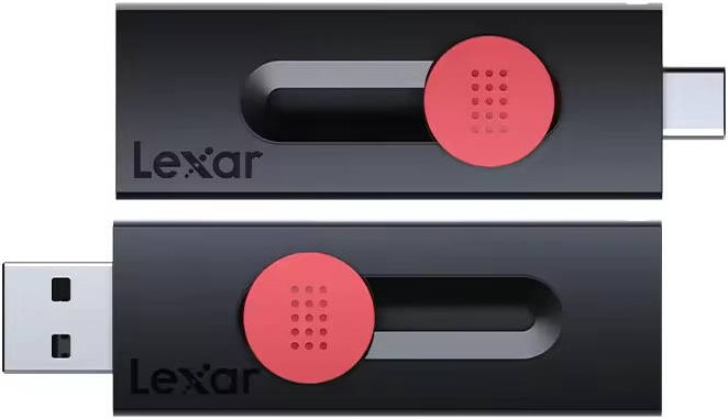 Lexar JumpDrive D300 OTG 128GB Dual Type C And Type A USB Foto de Vakman