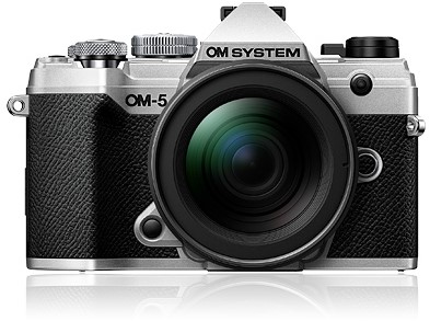 OM SYSTEM OM-5 12-45mm Kit Silver/Black Foto de Vakman