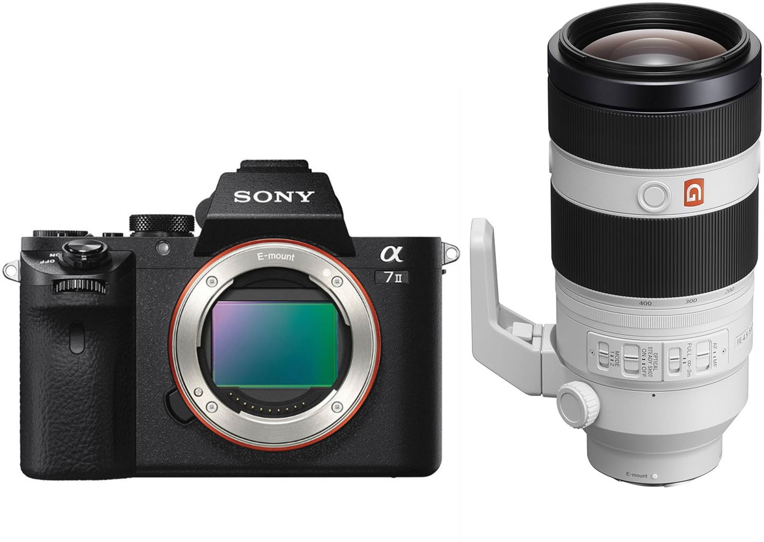 Sony A7 Mark II Body + Sony SEL FE 100-400 mm F4,5-5,6 GM OSS ...